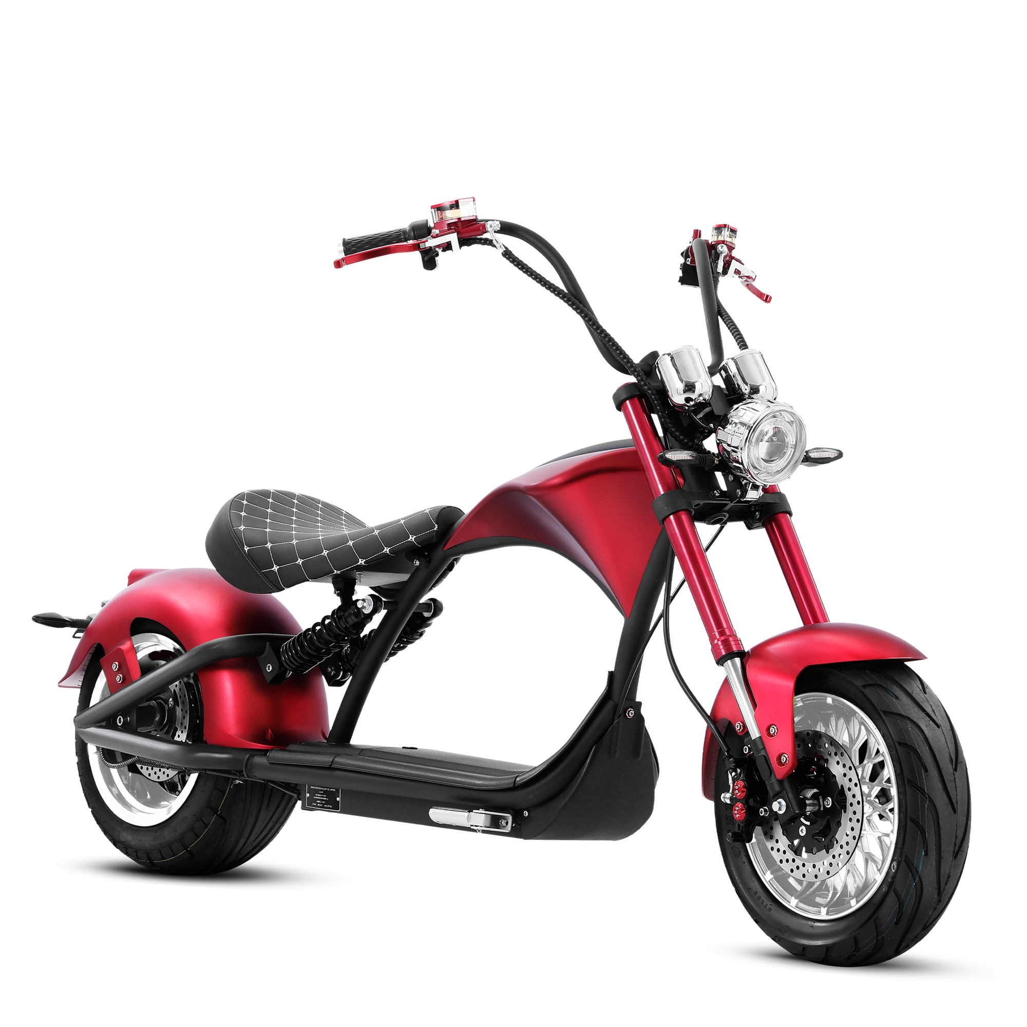3000W Street Legal Electric Motorcycle - Eahora M1P Plus Red – Eahora ...