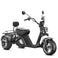 2000W Electric Trike Scooter - Eahora M2 Trike Black