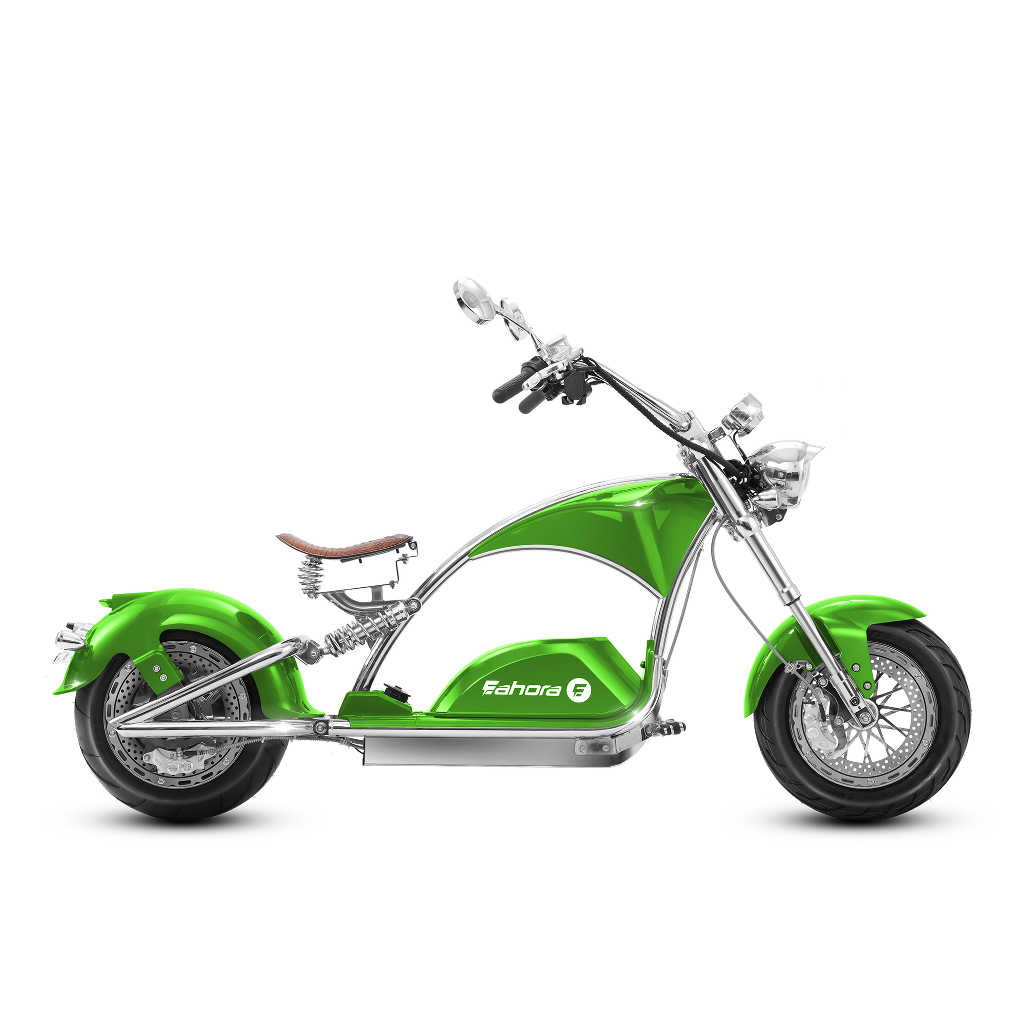 4000W Mini Electric Motorcycle - Eahora Chrome 4000W M1PS Apple Green ...